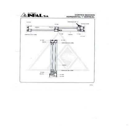 Cortes seccion horizontal y vertical ok | PDF
