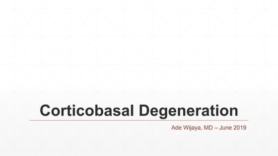 Chronic Acquired Demyelinating Polyneuropathy | PPT