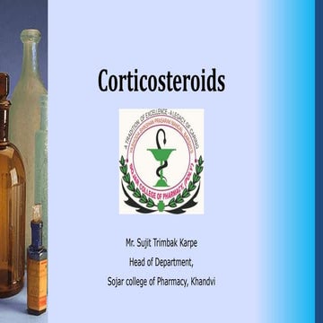 Corticosteroids | PPT