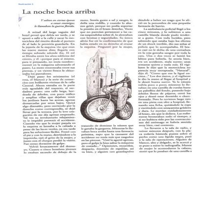 Cortázar, "La noche boca arriba" | DOCX