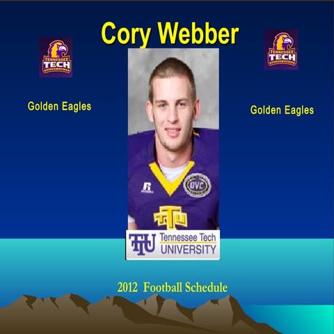 Cory 2012 football | PPT