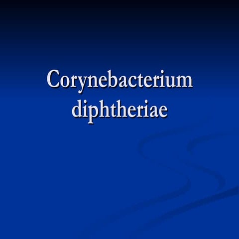 Corynebacterium diphtheriae b.carl
