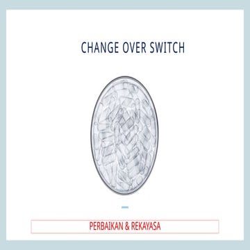 Change over switch pada Gardu Traksi.pptx