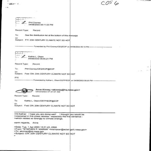 RCEC Email 4.8.03 | Weather | Science