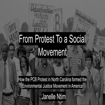 How the PCB Protest in North Carolina formed the Environmental Justice ...