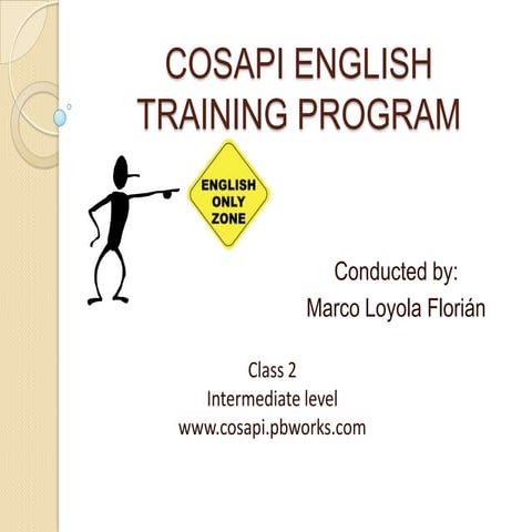 Cosapi int class 2 | PPT