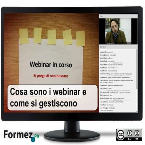 Cosa sono i webinar e come si gestiscono | PPT