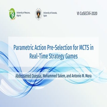 CoSECiVi 2020 - Parametric Action Pre-Selection for MCTS in Real-Time Strategy Games | PDF