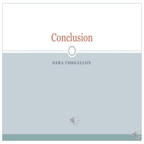 Cosgallon assignment1 conclusion | PPTX