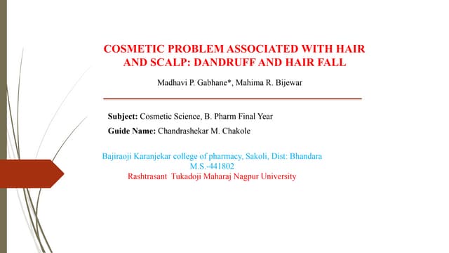 Blemishes: cosmetic related skin problem | PDF