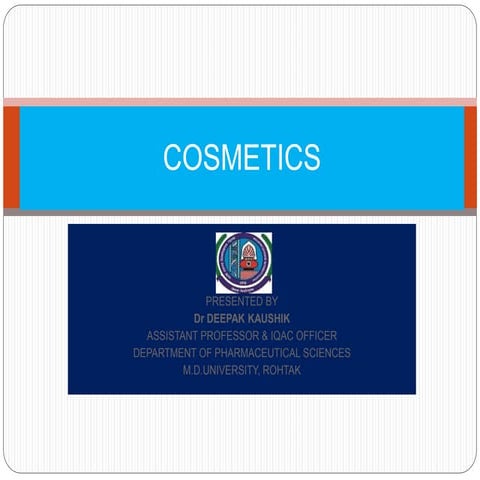 Cosmetics | PPT