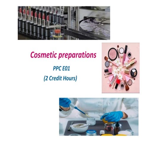 Introduction to cosmetics | PPT