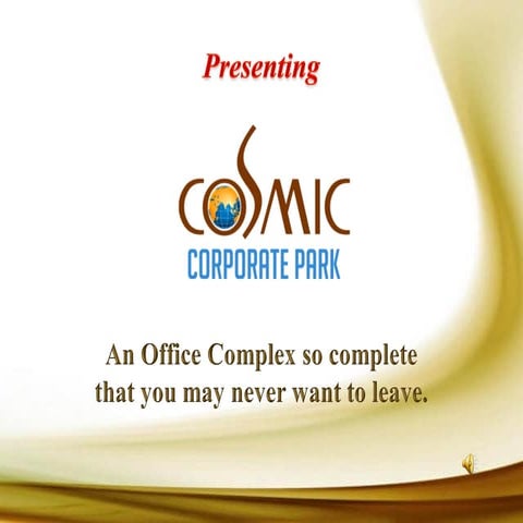Cosmic Corporate Park @ 8750008984, 9810701795 Cosmic Park Greater ...