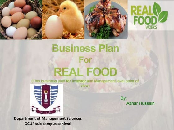Poultry farming business plan example | PDF