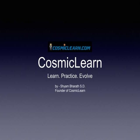 Cosmic Learn | PPT