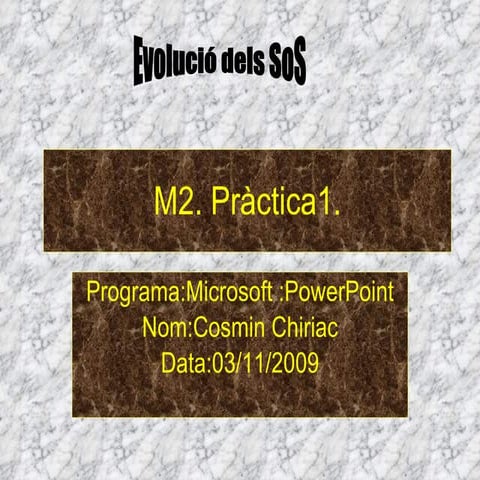 Evolución de windows y linux | PPTX