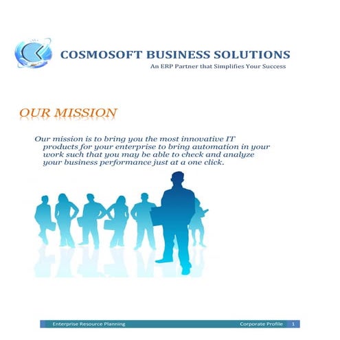Cosmosoft ERP suite 4.0 | PDF