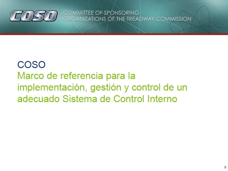COSO 2013