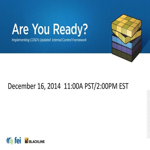Are You Ready? Implementing COSO's Updated Internal Controls Framework | PDF | Business ...