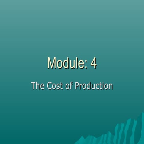 Cost ( MANAGERIAL ECONOMICS) | PPT
