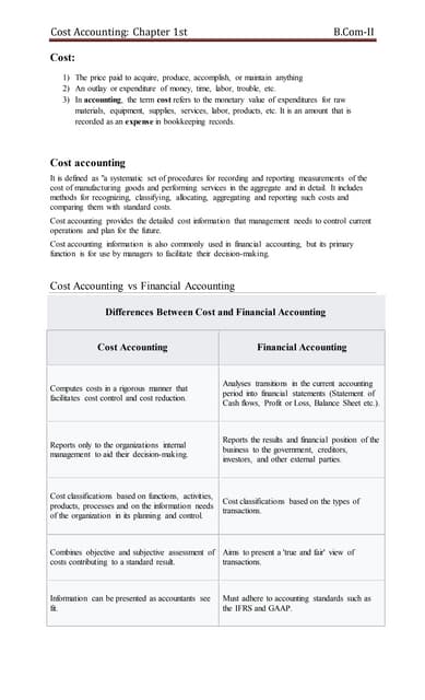 Branches of accounting | PPT