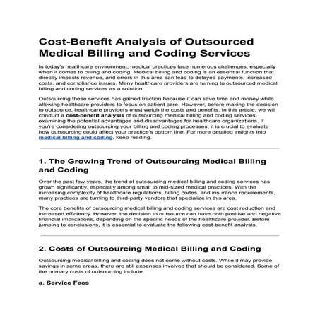 Cost-Benefit Analysis of Outsourced Medical Billing and Coding Services.pdf