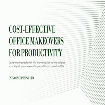 Cost-Effective Office Makeovers: OSYS Concepts PTE LTD’s Smart ...