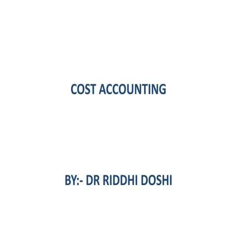 Cost Accounting: Unit-5 Cost Sheet Questions & Answers | PDF