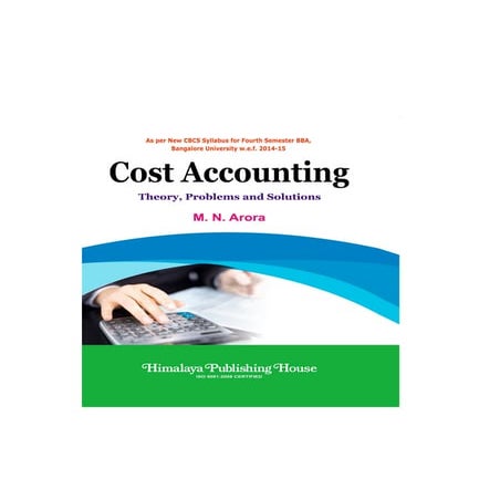 Cost accounting -MN arora | PDF