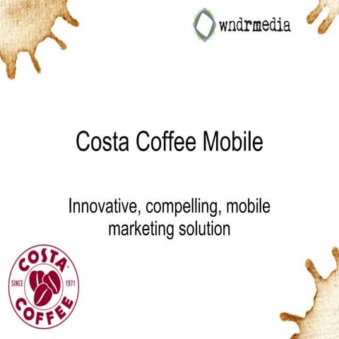 Costa coffee | PPT