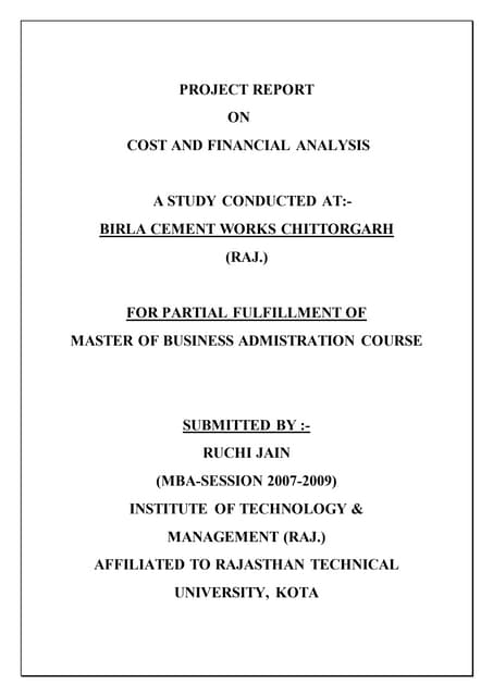 Industrial Exposure Training Project PPT.pptx