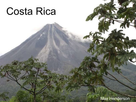 Costa Rica PowerPoint Presentation: (Slides) | PPTX