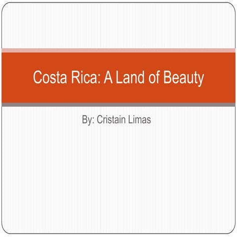 Costa rica | PPT