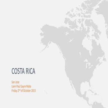 Costa rica | PPTX