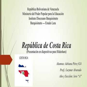 costa rica powerpoint.pptx Adriana Pérez #24 | PPTX