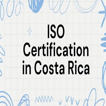 ISO Certification in Costa Rica | Best ISO Consultant in Costa Rica | PDF
