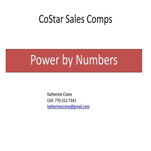Costar presentation | PPTX