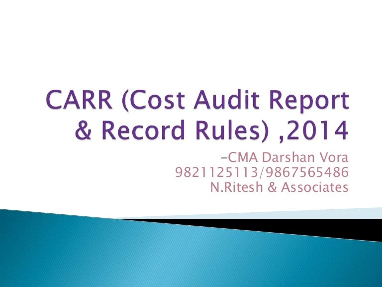 Cost Audit Report Rules 2014 cost-audit-report-rules-2014