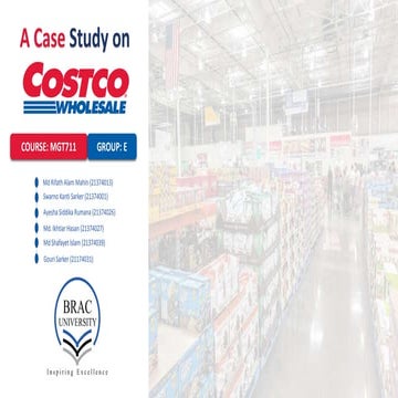 Costco Case Analysis (Group - E).pptx