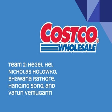 Costco Strategic Analysis | PDF