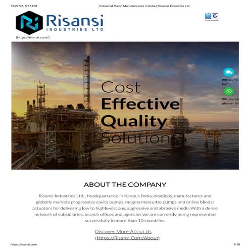 Cost Effective Quality Solutions - risansi.pdf