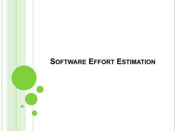 Decomposition technique In Software Engineering | PPTX