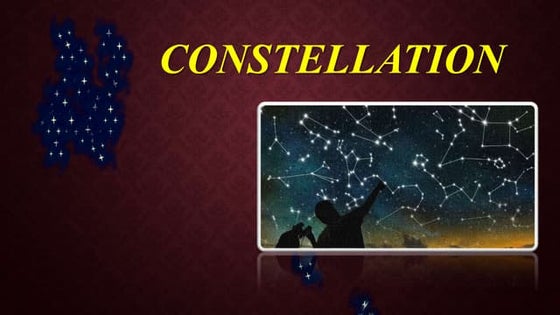 Constellations.ppt Grade 5 different types of constellations | PPT