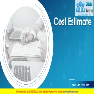 Cost Estimate PowerPoint Presentation Slides | PDF