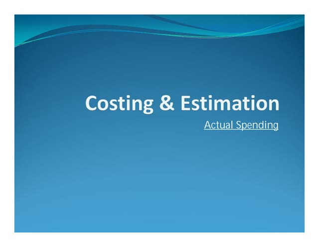 Sheet Metal Part Costing | PPTX