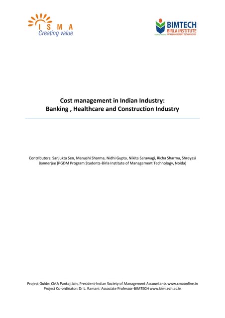 Application of VAVE in Cost reduction at Automobile Industry | PDF ...