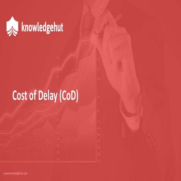 Cost of delay | PPTX