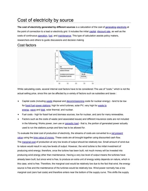 Power plant economics | PPT
