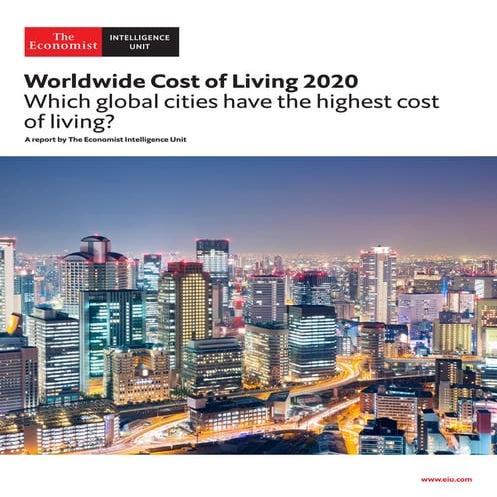 Cost of living around the world | PPTX