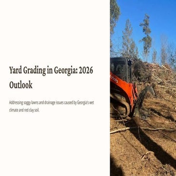 Cost of Yard Grading in Northern Georgia | PDF